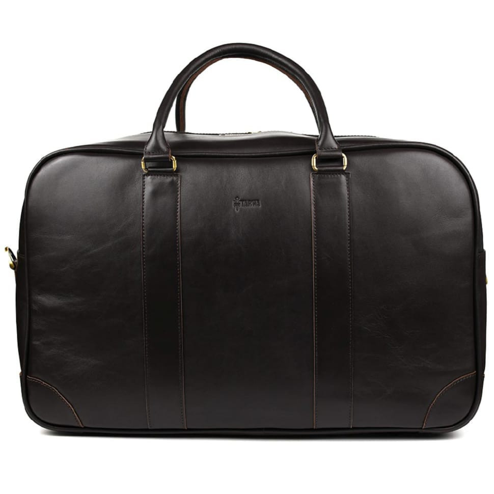 Leather travel bag GC-6827-4lx TARWA brown Nappa - buy at a bargain ...